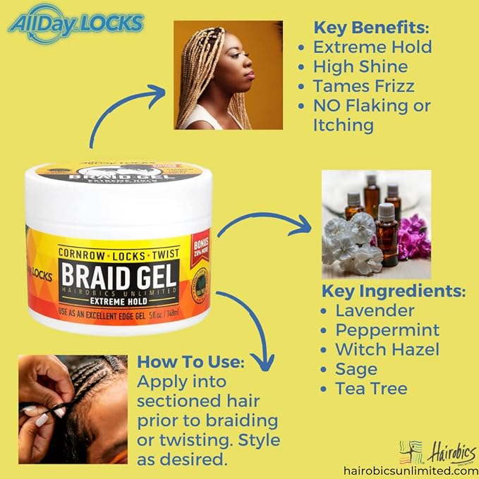 All Day Locks Braid Gel – HW Beauty