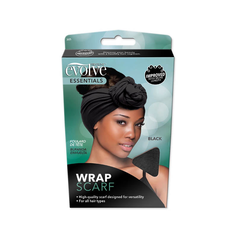 Evolve Wrap Scarf (305-Black) – HW Beauty